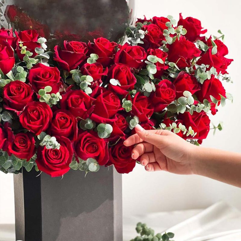 خرید و قیمت باکس گل مردانه شیک گل و کیک مردونه ارزان